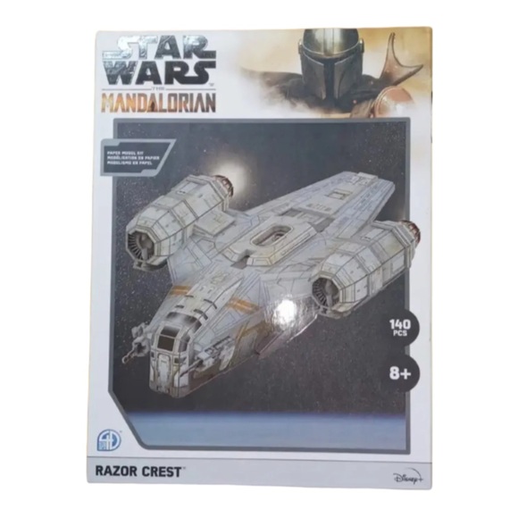 Star Wars | Toys | Star Wars The Mandaloian Razor Chest 3d Paper Model ...